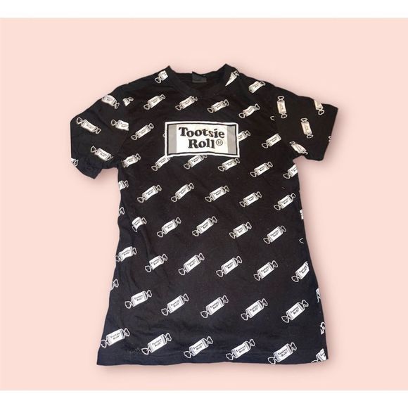 South Pole | Tops | South Poleblacktootsie Roll Shirt Size S | Poshmark